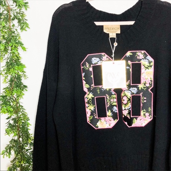 Wildfox | Sweaters | Wildfox Chunky Oversized 88 Sweater | Poshmark